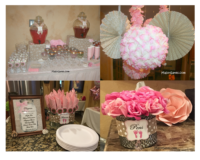 Rustic Pink Baby Shower Ideas · Major Gates