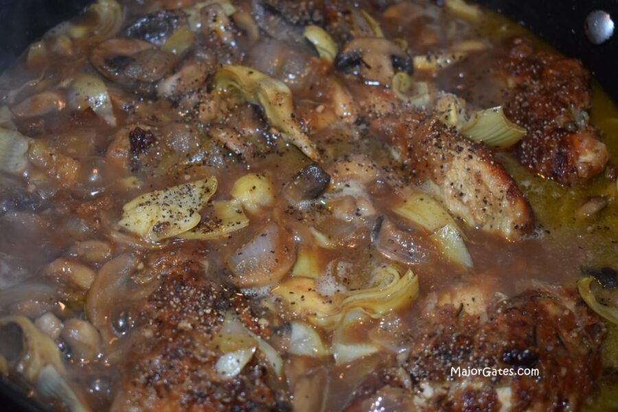 Chicken Marsala · Major Gates