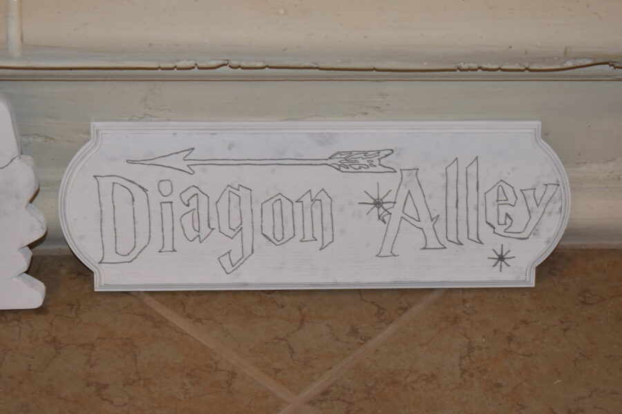 Harry Potter Directional Sign · Major Gates