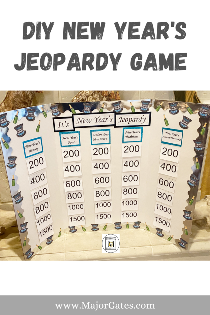 Party Jeopardy · Major Gates