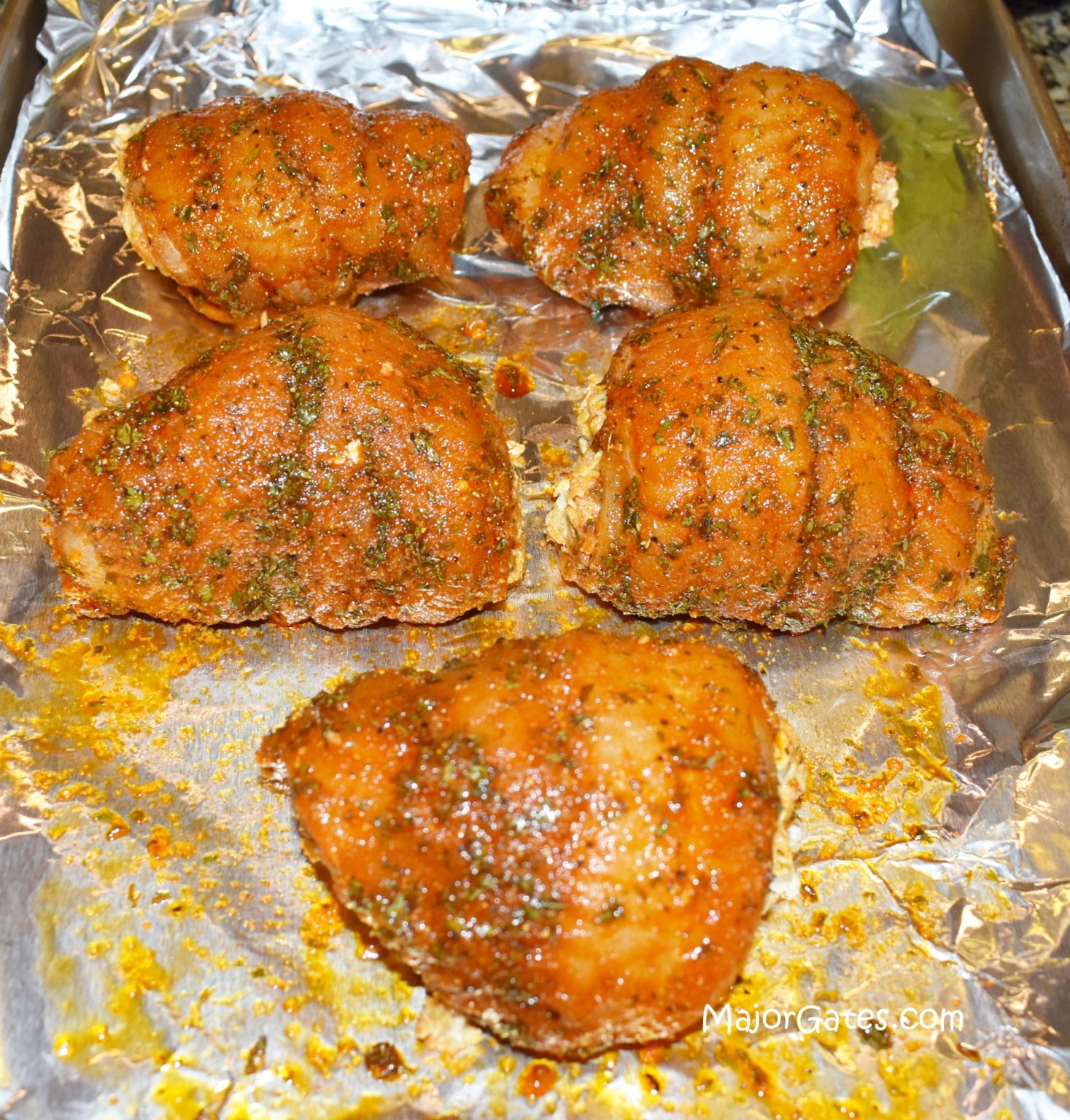 Baked Stuffed Catfish · Major Gates
