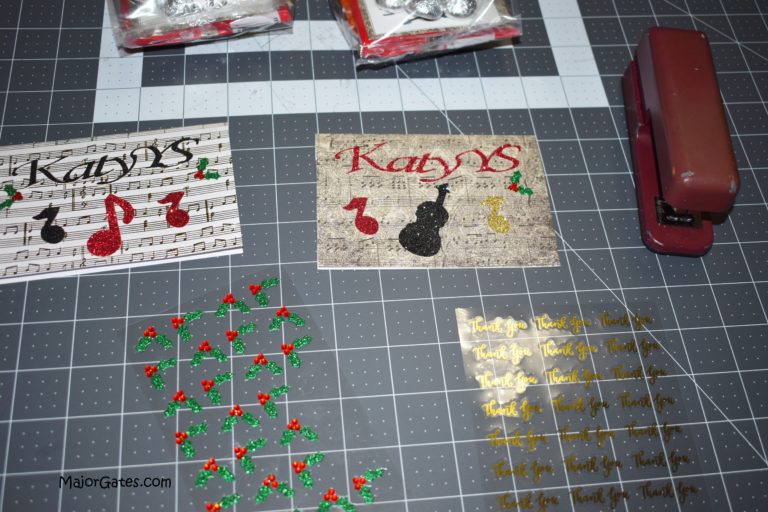 Music Popcorn Favors · Major Gates