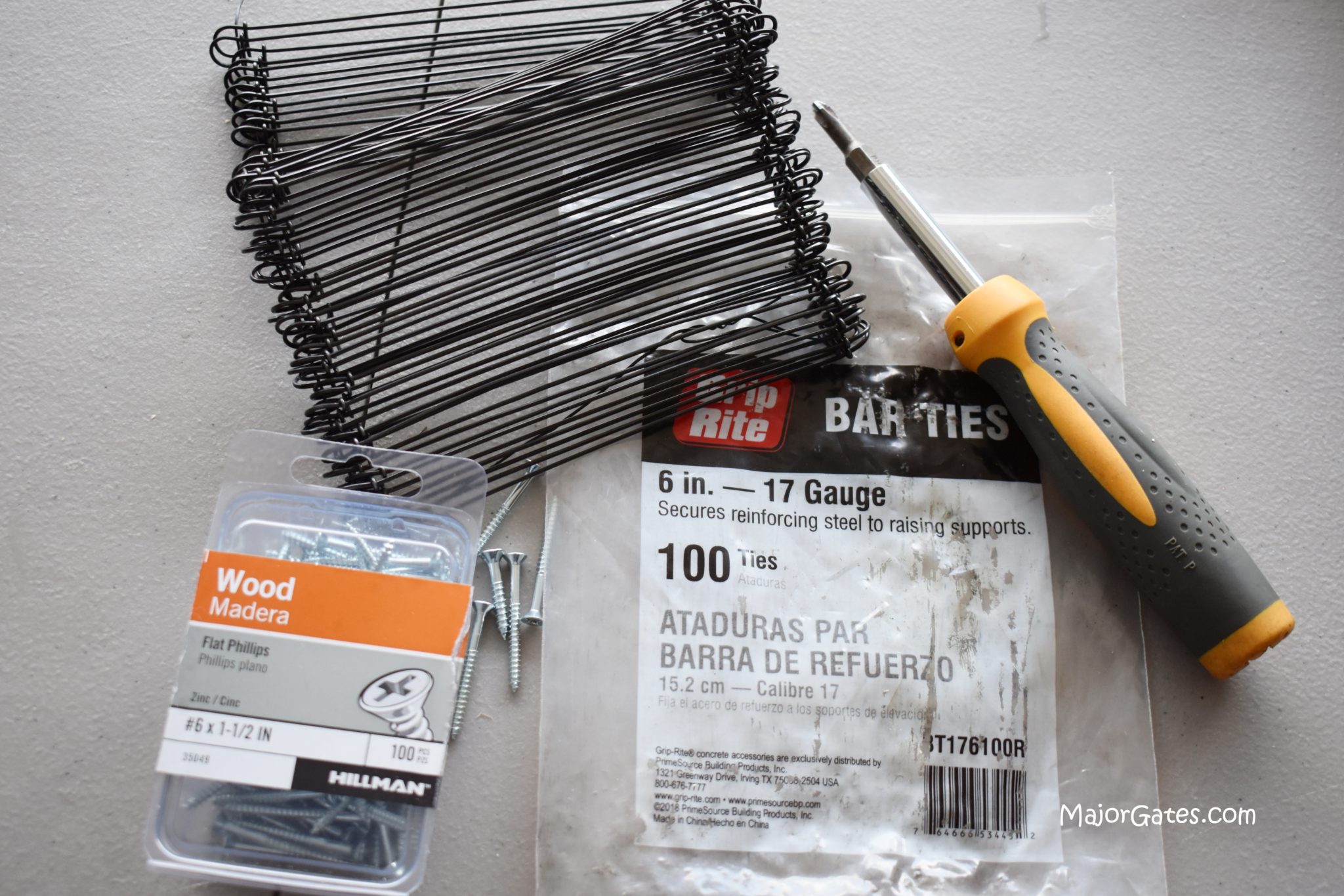 DIY Small Concrete Slab · Major Gates