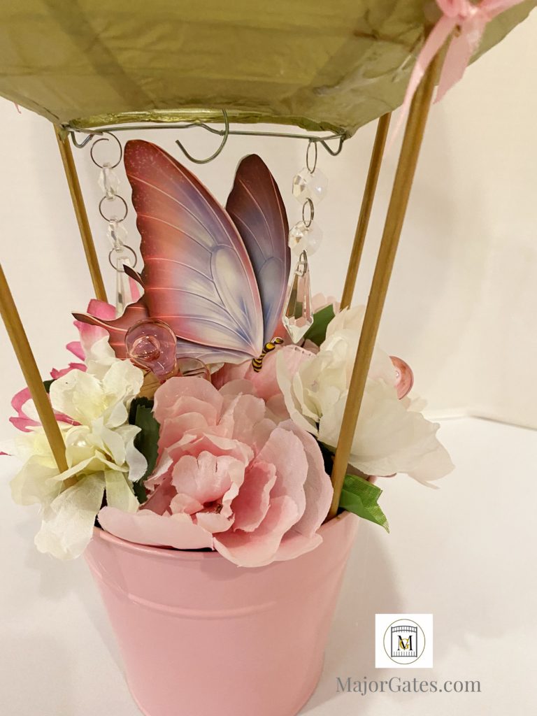 Hot Air Balloon Centerpiece · Major Gates