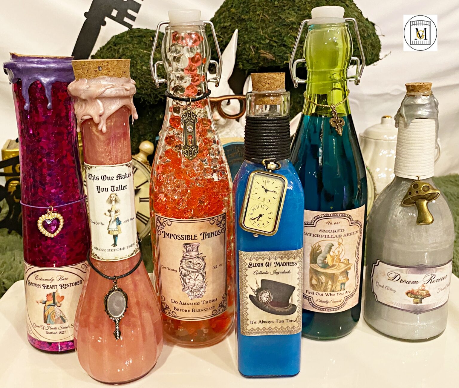Alice In Wonderland Magical Potion Bottle Label Bundle Download · Major ...