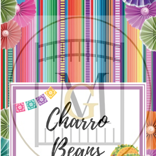 Taco Bar Birthday Party EDITABLE Food Label/Candy Label · Major Gates