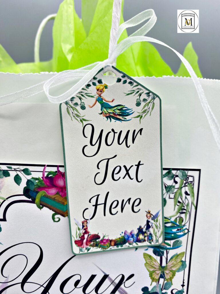 Fairy Garden Birthday Party Favor Tag/Thank You Label · Major Gates