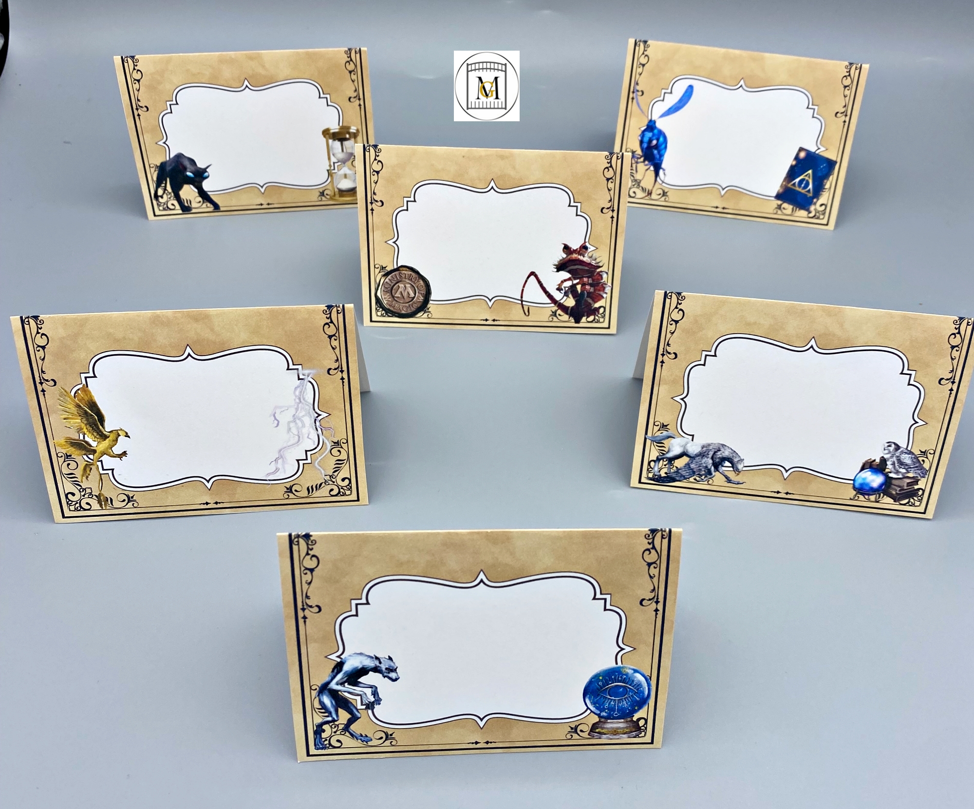 Fantastic Beasts Wizard Food/Candy Label-EDITABLE Download · Major Gates