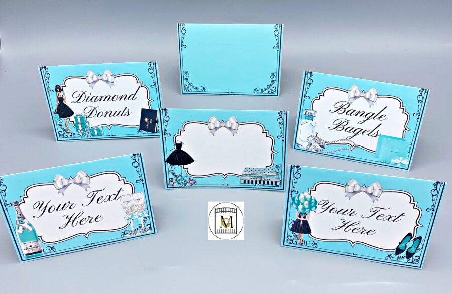 Tiffany's Food Label/Candy Label EDITABLE Download · Major Gates