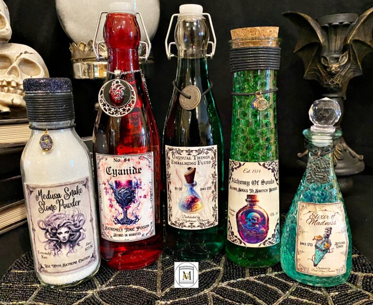 Halloween Party Potion Bottle Label Bundle · Major Gates