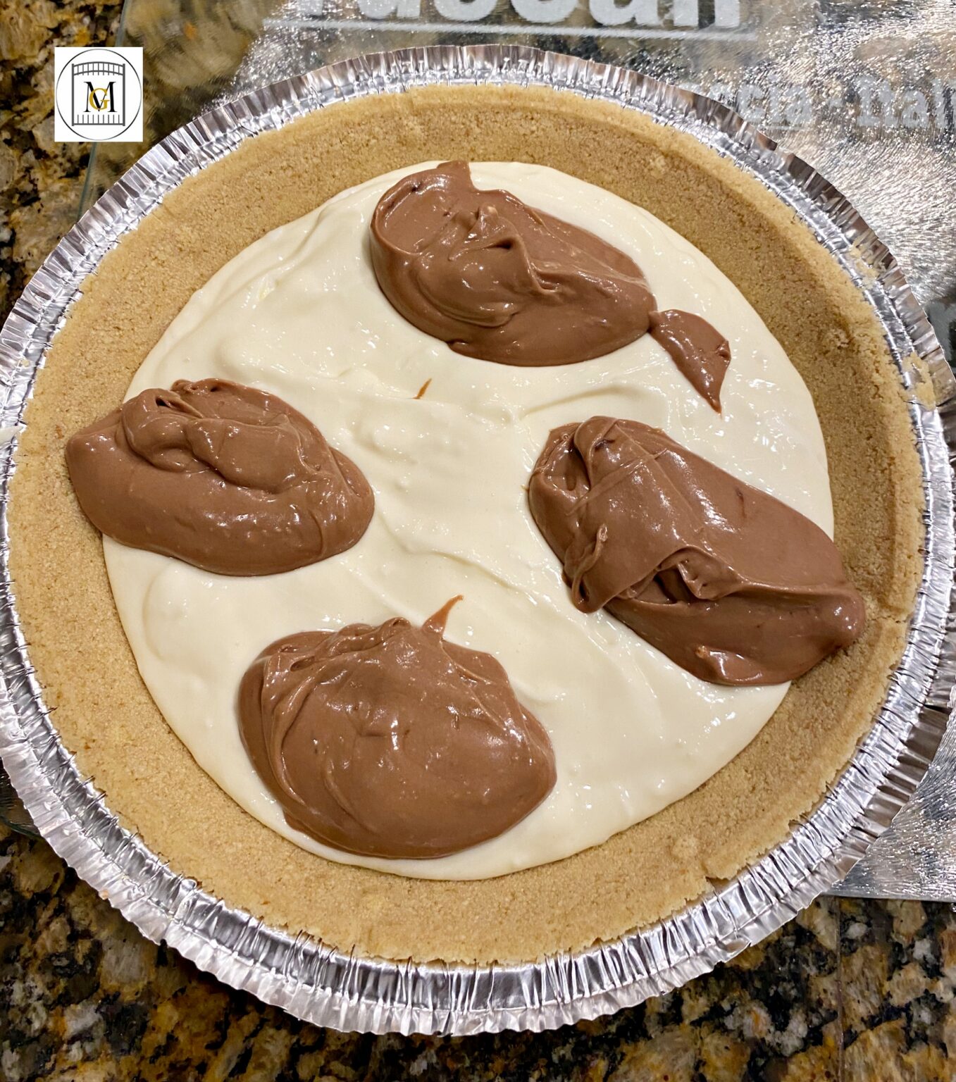 Chocolate Swirl Cheesecake · Major Gates