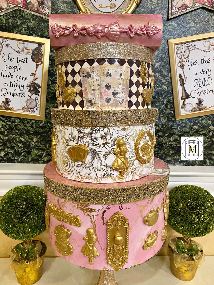 Alice In Wonderland Hat Box Decoration · Major Gates