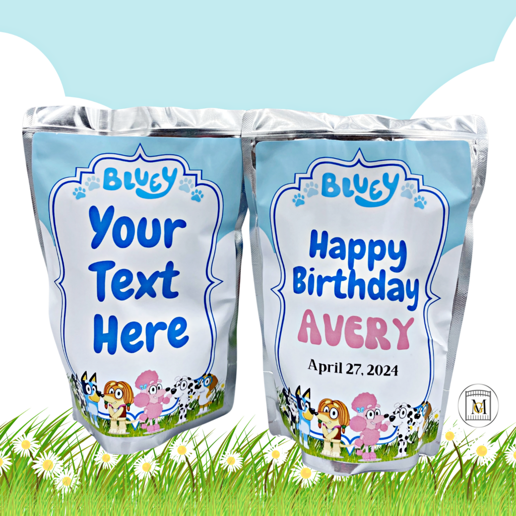 Bluey Birthday Party Bundle EDITABLE Download · Major Gates