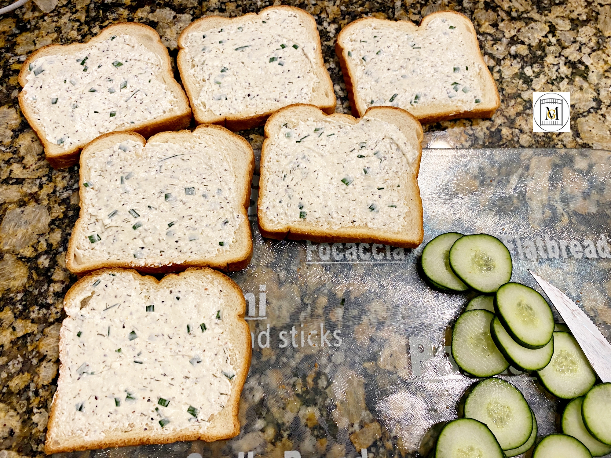 Lady Cowper Cucumber Tea Sandwiches · Major Gates