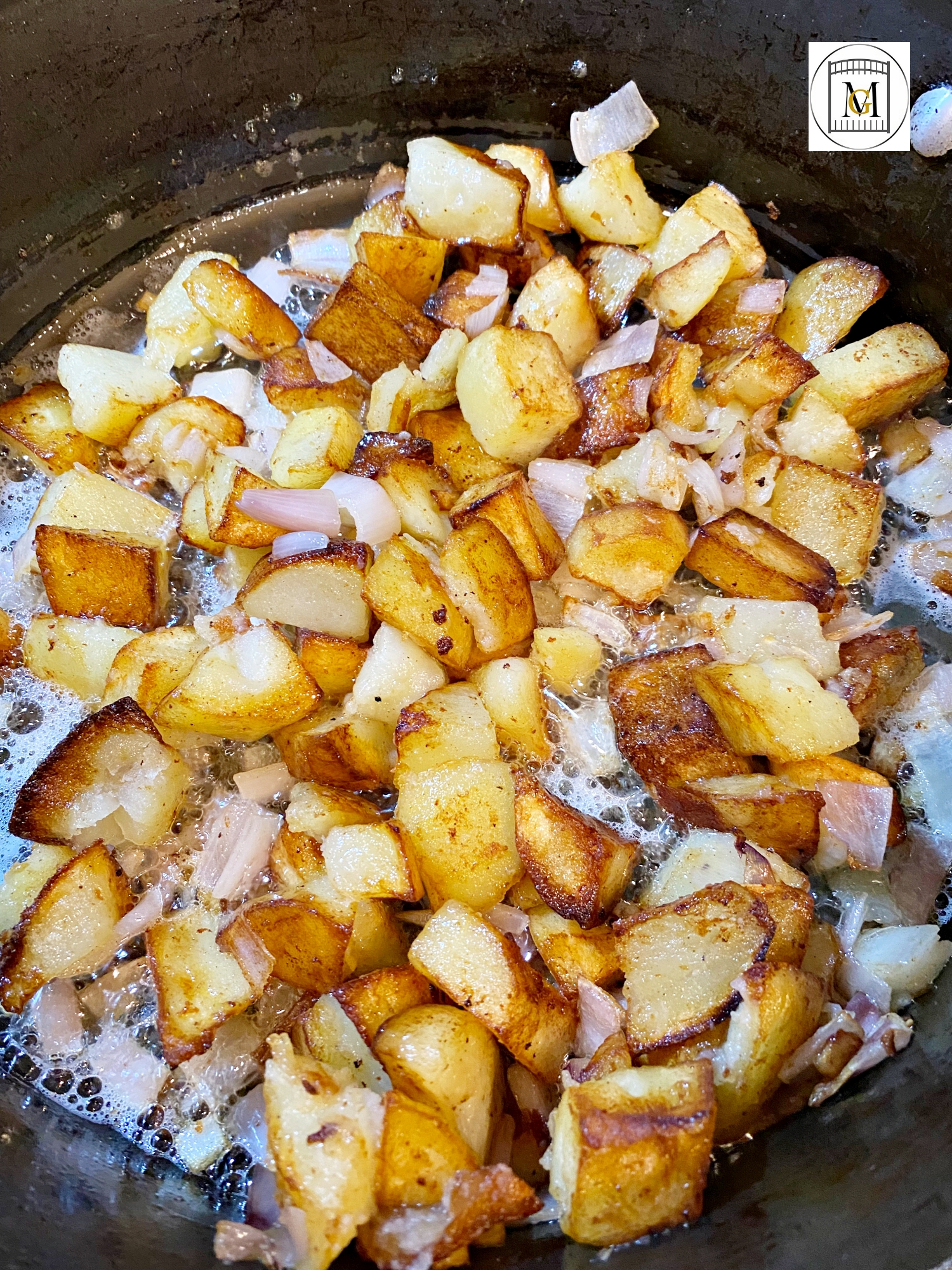 Crispy Skillet Fried Potatoes · Major Gates